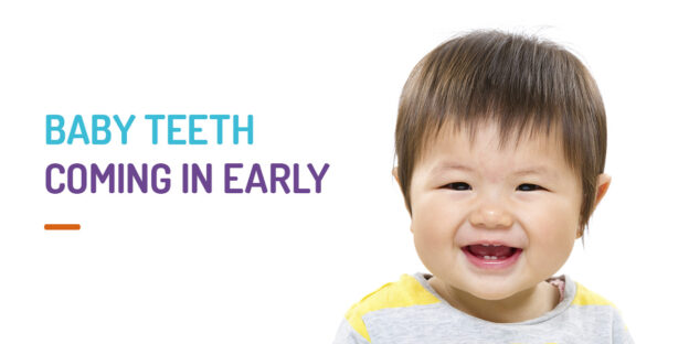 Are Your Babies Teeth Coming in Early? | Early Teething